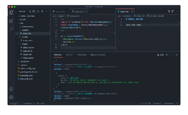 Astro: una plataforma para programación de sitios web | Videolab | Tecnológico de Monterrey